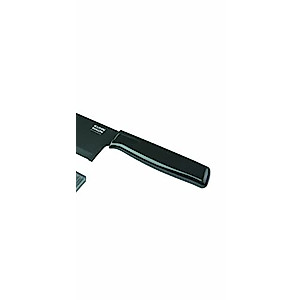 Kuhn Rikon COLORI Chef's Knife with Safety Sheath, 6 Inch, Black