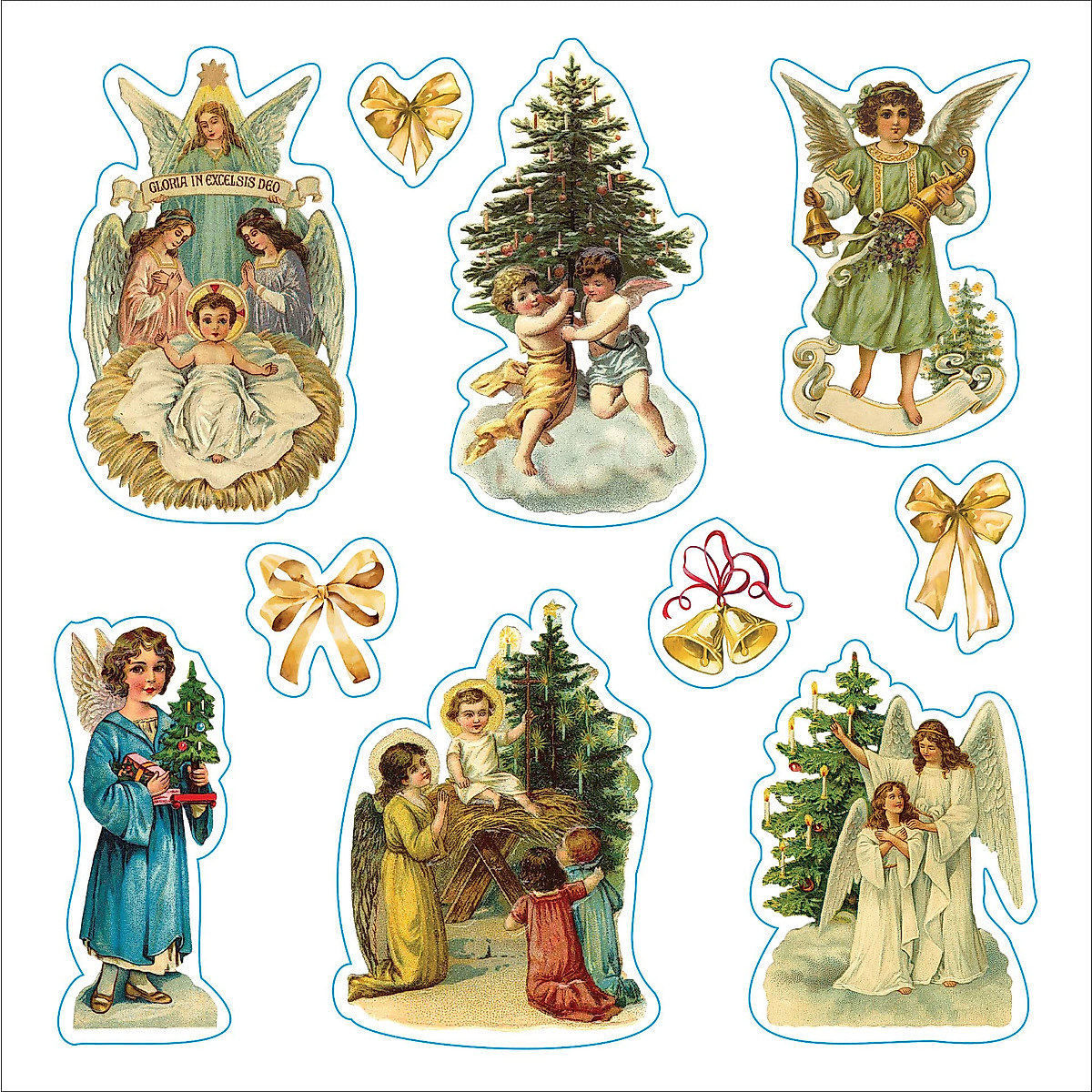 Merry & Bright Christmas! A Festive Sticker Book (over 500 holiday stickers!)