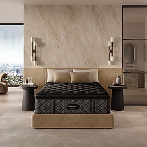 Beautyrest Black Series Three 16.75" Plush Pillow Top California King Mattress - Breathable, Cooling, and Supportive - CertiPUR-US Certified, 100-Night Sleep Trial, and 10-Year Limited Warranty