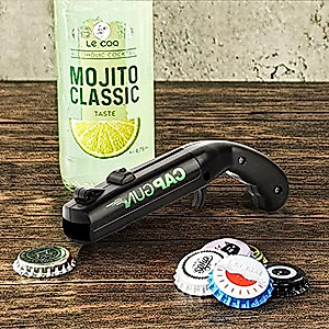 REDIVA Cap Gun Bottle Opener Launcher Shooter Funny Shoots Creative Beer for Party/Bar/Outdoor Barbecue(4Pack),(A1)