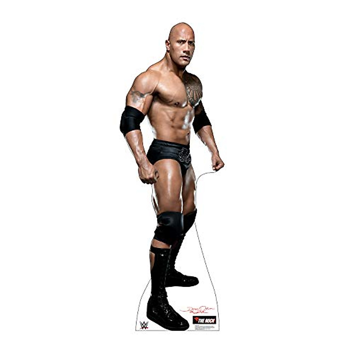 Cardboard People The Rock Life Size Cardboard Cutout Standup - WWE