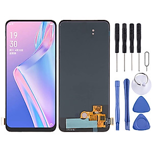 Mobile Phone LCD Display Touch Screen OLED LCD Screen for for Oppo K3 / Reno2 F / Reno2 Z/Realme X with Digitizer Full Assembly Telephone Replacement Part