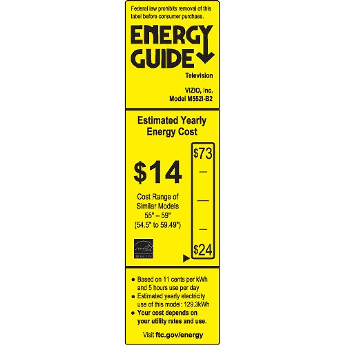 VIZIO M552i-B2 55-Inch 1080p Smart LED TV