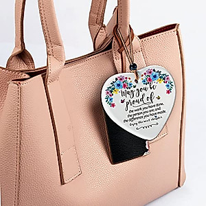 Thank You Gifts,Coworker Leaving Gifts for Women Retirement Gift for Colleague Friends Boss Ceramics Hanging Plaque