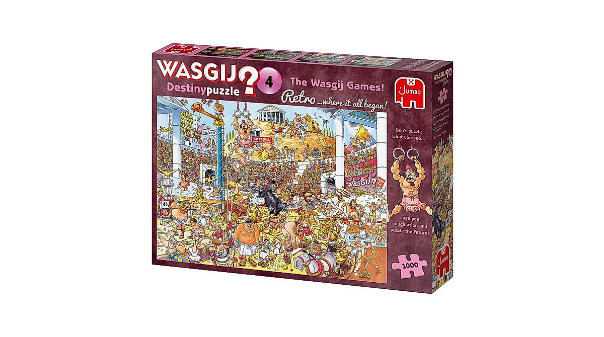 Jumbo Wasgij Retro Destiny 4: 1000-Piece Jigsaw Puzzle