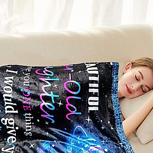 Akoigun 13th Birthday Gifts for Girls, 13 Year Old Girl Gifts Blanket for Women, Best Gifts for 13 Year Old Girls, 13 Year Old Girl Gift Ideas, 13th Birthday Decorations for Girl Throw Blanket 60"X50"