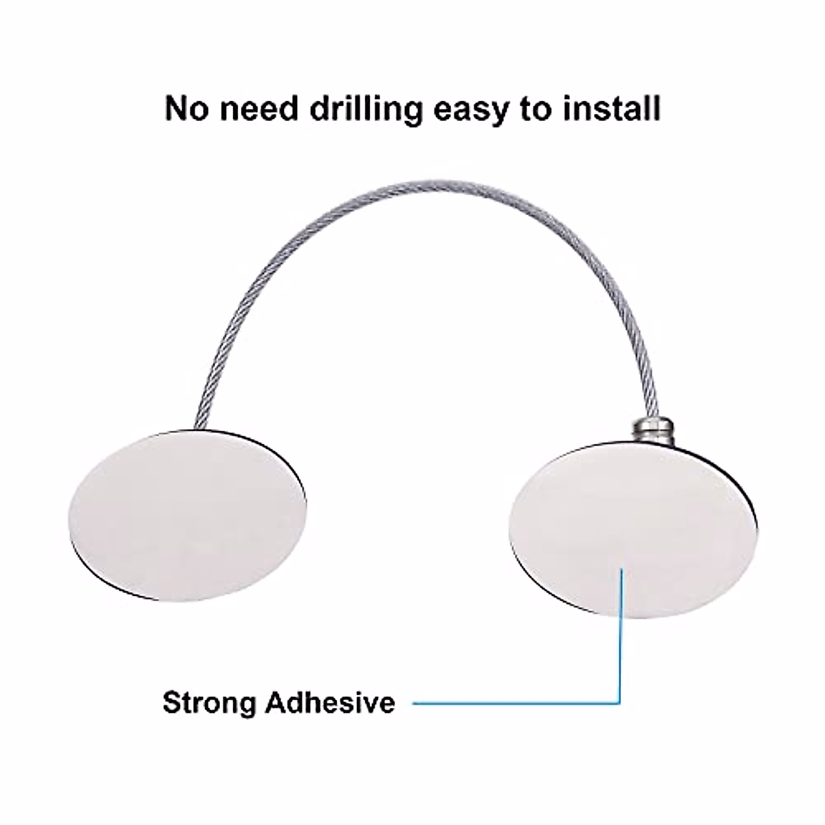 4 Pack Refrigerator Lock Cabinet Locks with Keys Adhesive Freezer Door Fridge Drawer Lock for Child Safety and Privacy, No Drilling(Black)