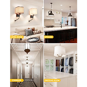 200-250 Watt Equivalent LED Light Bulb, A21 Super Bright LED Light Bulbs 25W, High Output 2800 Lumens, E26 Daylight White 5000K for Home, Office, Store, Garage, Warehouse, Garden, 2-Pack