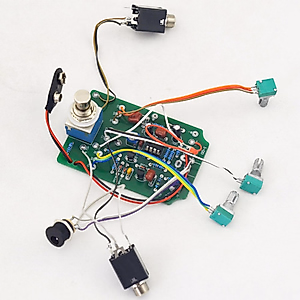 LANDTONE Guitar Pedal Kits Overdrive (OD1) with Pre-drilled1590B Box Hand Made