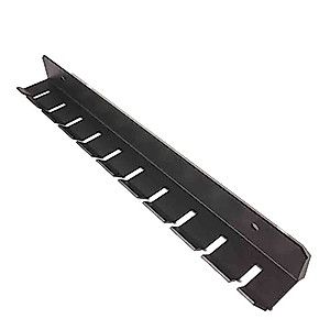 BOFINEHY Trailer Shop Garage Storage Organizer Pneumatic AIR Tool Rack Holder Made from Aluminium 10 Slots