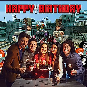 𝓢𝓴𝓲𝓫𝓲𝓭𝓲 𝓣𝓸𝓲𝓵𝓮𝓽 Birthday Party Backdrop,𝓢𝓴𝓲𝓫𝓲𝓭𝓲 𝓣𝓸𝓲𝓵𝓮𝓽 Birthday Party Decoration, 𝓢𝓴𝓲𝓫𝓲𝓭𝓲 Theme Birthday Banner Shoot