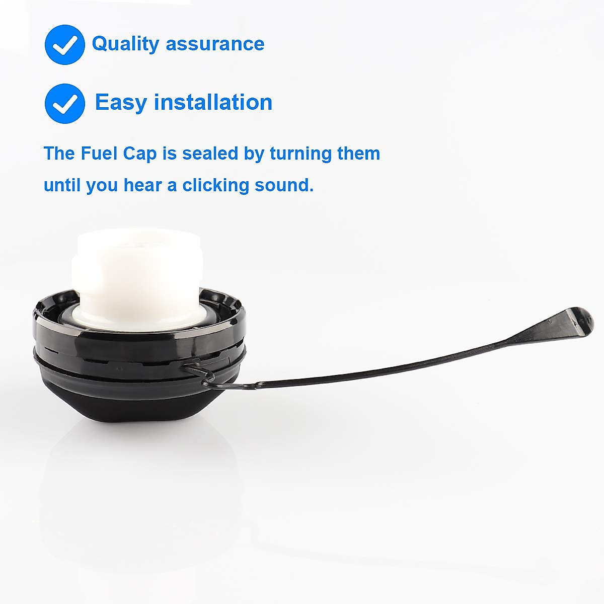 Gas Cap, Fuel Cap Replace 77300-33070 7730033070 Compatible with Toyota Leuxs - 4Runner, Avalon, Camry, Corolla, Highlander, Matrix, Sequoia, Sienna, Solara, Tacoma, Tundra, GX470, ES330, ES300, More