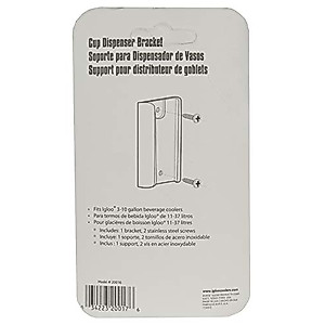 Igloo Cup Dispenser Bracket, White, Small, Model: 00020016