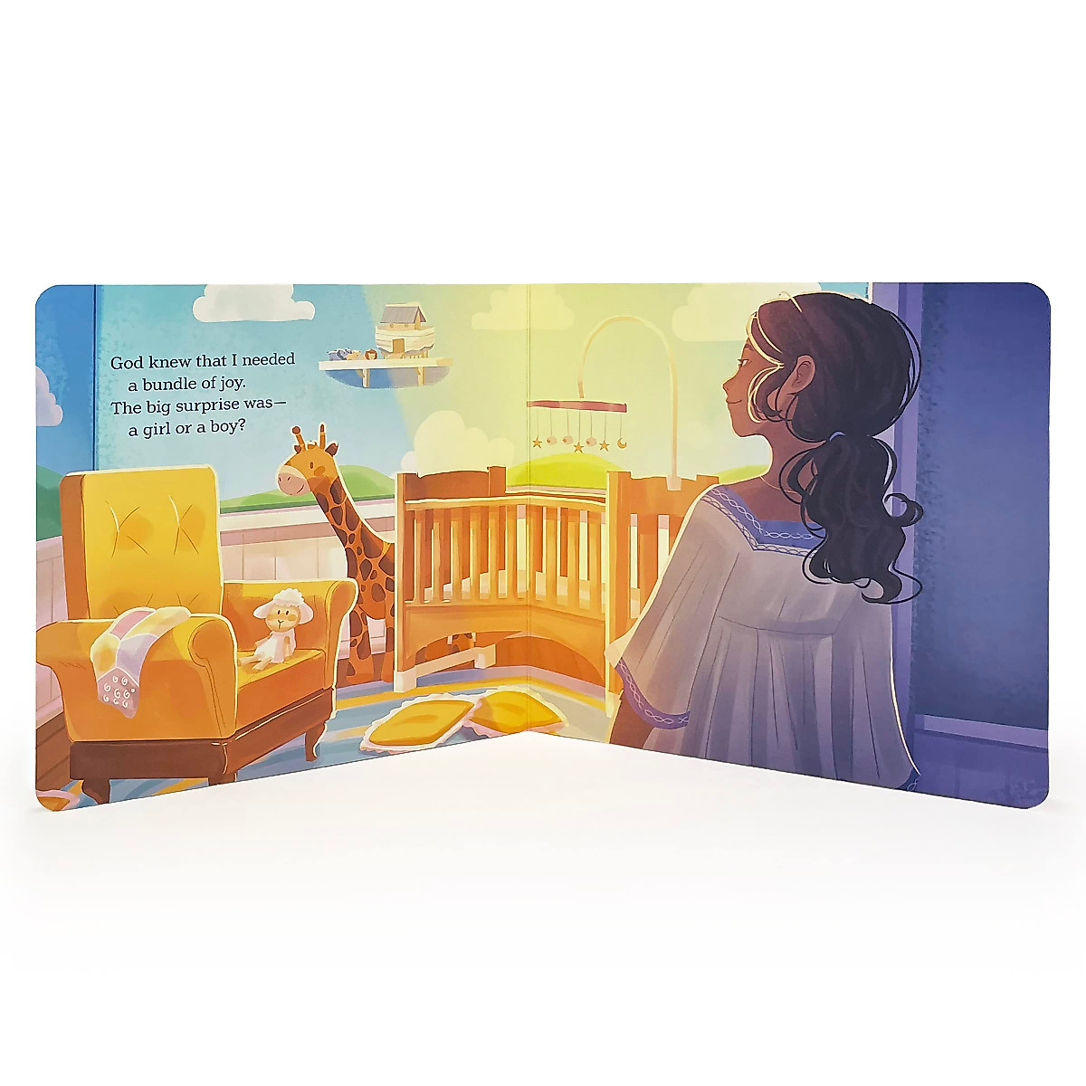 God Sent You With Love Children's Picture Board Book: A Story of Unconditional Love - Perfect for baby showers, baptisms, birthday and holiday gifts, ... a rainbow baby, and more (Little Sunbeams)