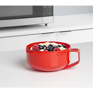 Sistema Red/Clear Microwave Porridge Bowl 850 ml
