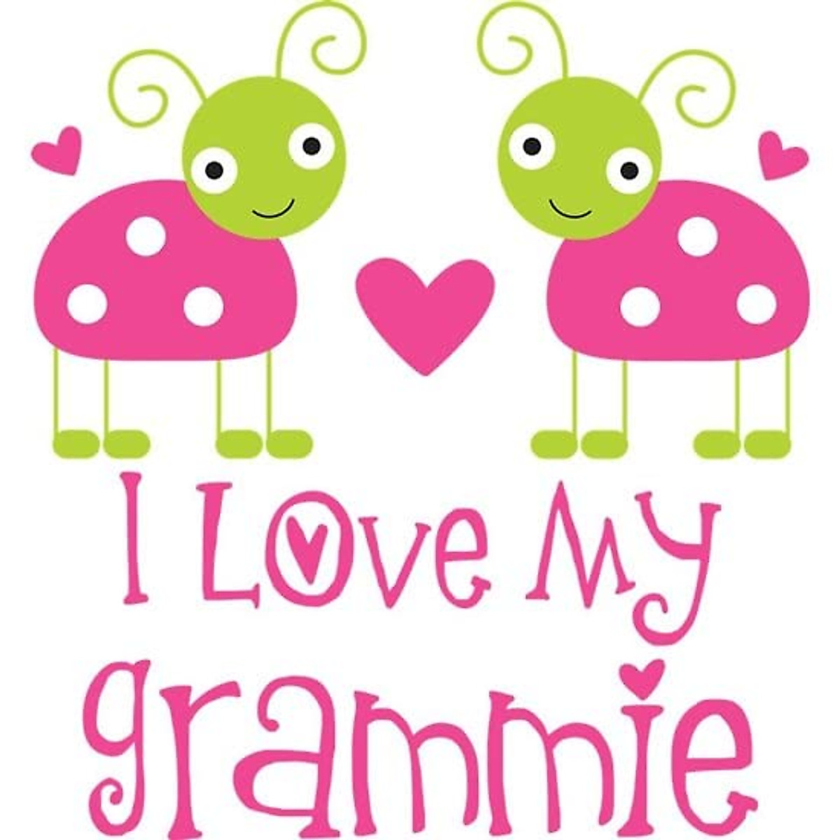 CafePress I Love Grammie Ladybug Mug Ceramic Coffee Mug, Tea Cup 11 oz