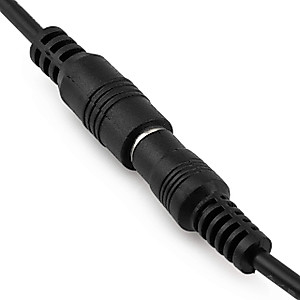 CRJ DC Plug to PC Fan Power Adapter Cable - 6-inch (15cm) - Power 3-Pin and 4-Pin Computer Cooling Fans with a DC Power Supply