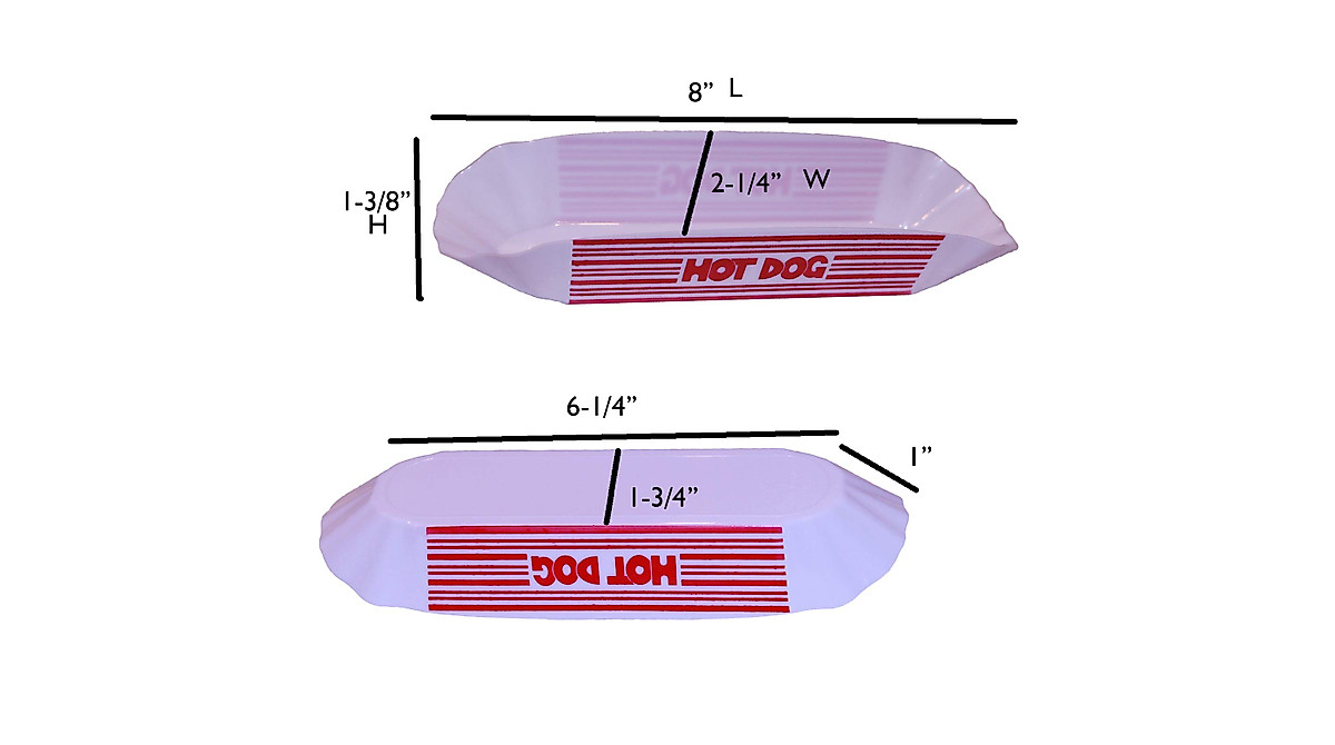 Hot Dog Dish Set, Plastic Hot Dog Dishes, Hot Dog Trays, Hot Dog ...