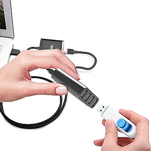 Unitek Y-2516 USB 2.0 Extension UTP Cable 4X USB Black