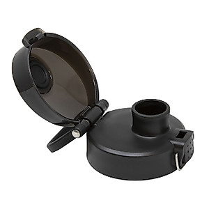 MIRA One Touch Lid Wide Mouth Water Bottles | Compatible with Multiple Sizes: 18 oz, 20 oz, 22 oz, 32 oz & 40 oz, Black