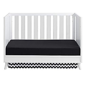 Oxford Baby Holland Modern 3-in-1 Convertible Island Crib, White, GreenGuard Gold Certified