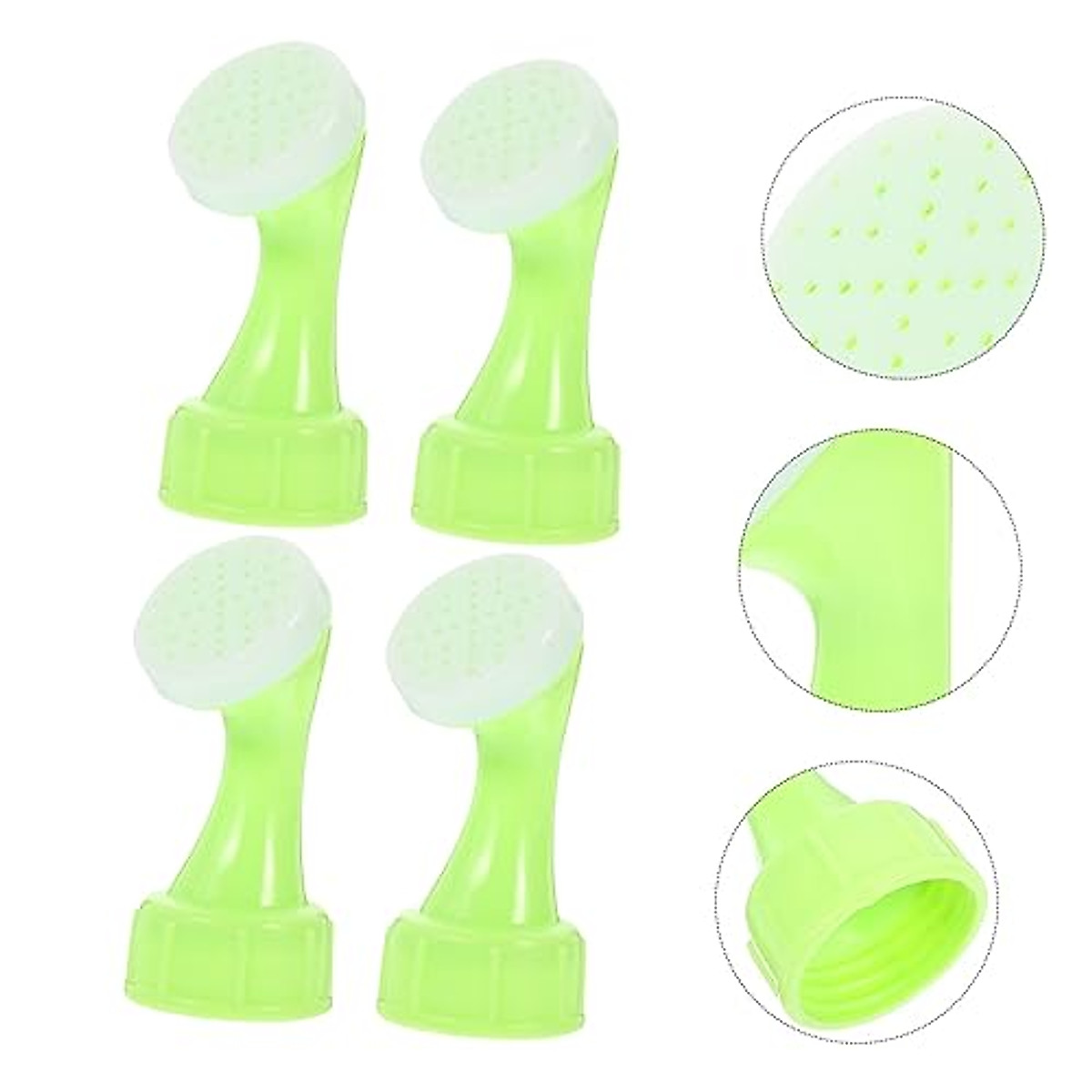 Yardwe 20 Pcs Watering Can Nozzle Portable Water Kettle Pot Plant Plastic Watering can Watering Nozzle for Bottle Watering Bottle Spray Heads Water Bottle Sprinkler caps Bottle Sprinklers