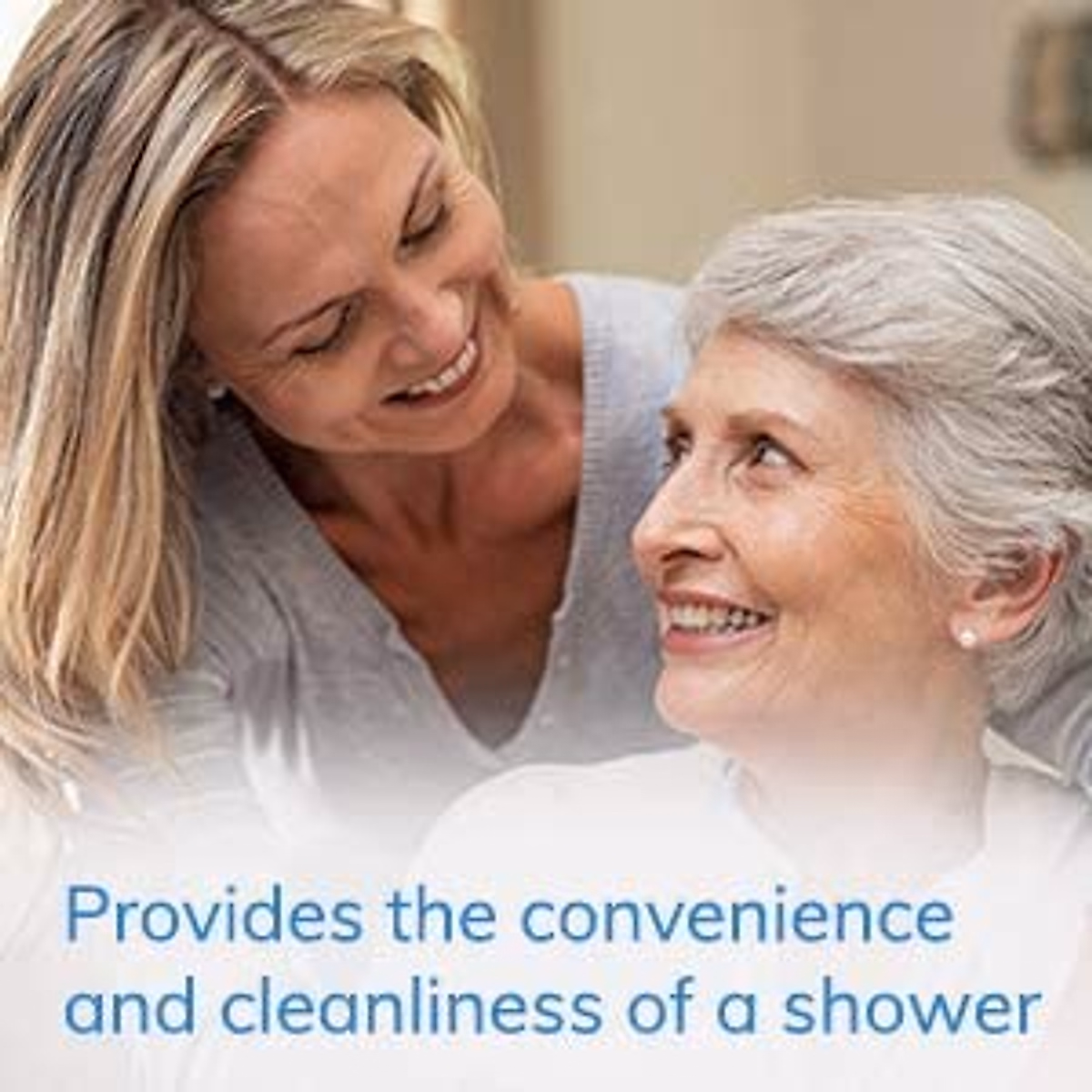 No-Rinse Body Bath, 16 fl oz - Leaves Skin Clean, Refreshed and Odor-Free, Rinse-Free Formula (Pack of 3) - Makes 16 Complete Baths Per Bottle