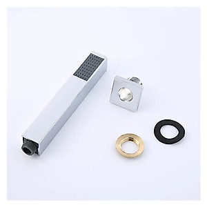 ItoNc Brass Five-piece Bathtub Faucet 5 hole Separated Split Bath Tub Hot and Cold Water Mixer Tap with Handheld Shower,Kitchen faucets, zq102612