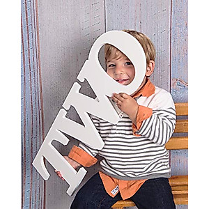 TWO Sign - Kids' Photo Prop - TWO, Second Birthday Prop - 2nd Birthday Party Decor