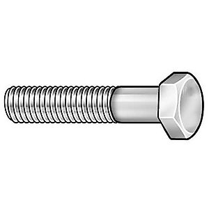 3/8"-16 x 10" Grade 18-8 (304) Plain Hex Head Cap Screw
