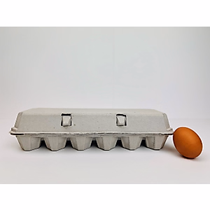 100 Solid top Non-Printed Dozen Egg Cartons