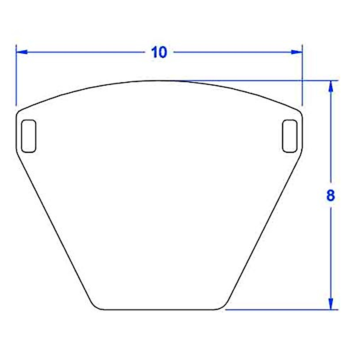 PRO-TEX Face Shields Sample Pack,PRO-TEX Clip-on Face Shields,1 each Size FS6,FS8,Med-LG