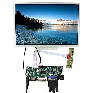 VSDISPLAY 12.1" 12.1 Inch 1280X800 LCD Screen LQ121K1LG52 with HD-MI DVI VGA Audio LCD Controller Board M.NT68676