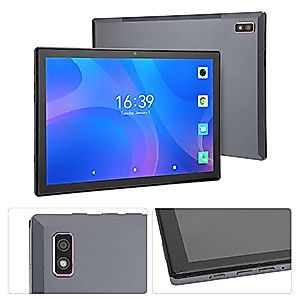 Android 12 Tablet 10.1 Inch Smart Tablet, Octa Core CPU 12GB RAM 256GB ROM, Support 4G LTE, 2.4G 5G Dual Band WiFi, 8MP Front and 16MP Rear Cameras (Iron Gray)