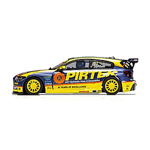 Scalextric 125i BTCC 2018 Andrew Jordan 1:32 Slot Race Car C4018, Yellow & Blue