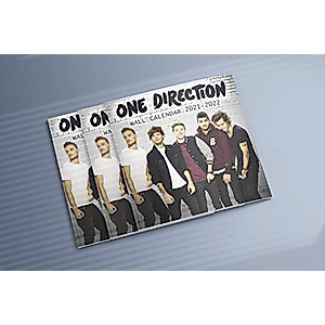2021-2022 ONE DIRECTION Wall Calendar: One Direction's High Quality Photos (8.5x8.5 Inches Large Size) 18 Months Wall Calendar