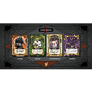 Wild Card 2022 Five Card Draw Football Hobby Box