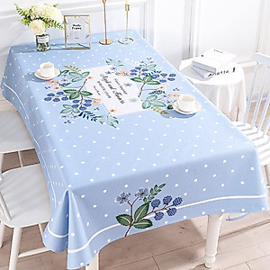 Nordic Ins Rose Flower Tablecloth Small Fresh Coffee Table Table Cover Household Rectangular Table Cover A11 140x210cm