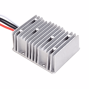 uxcell Voltage Converter Regulator DC/DC DC 48V to DC 13.8V 30A 414W Power Transformer Waterproof