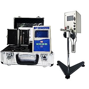 HFBTE NDJ-8S Rotational Viscometer Viscosimeter Viscosity Meter with 1~2000000mPa.s Measurement Range 1% Accuracy