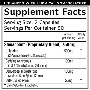 Avry Labs Mass Stack Anabolic Supplement Bundle, M1-BOL and 17-BOL Support Hardening, Cutting, Vascularity, Muscle Growth, Strength, and Mass, 1 Month Supply