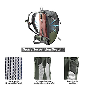 KAILAS 28L Hiking Backpack Waterproof Lightweight Camping Backpack for Outdoor Sports