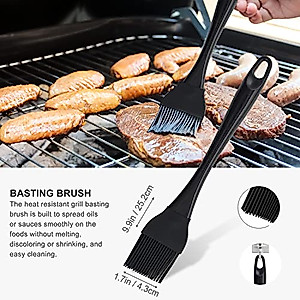 grilljoy 30PCS BBQ Grill Tools Set with Meat Claws - Extra Thick Steel Spatula, Fork& Tongs - Complete Grilling Accessories in Portable Bag - Perfect Grill Gifts for Men and Women