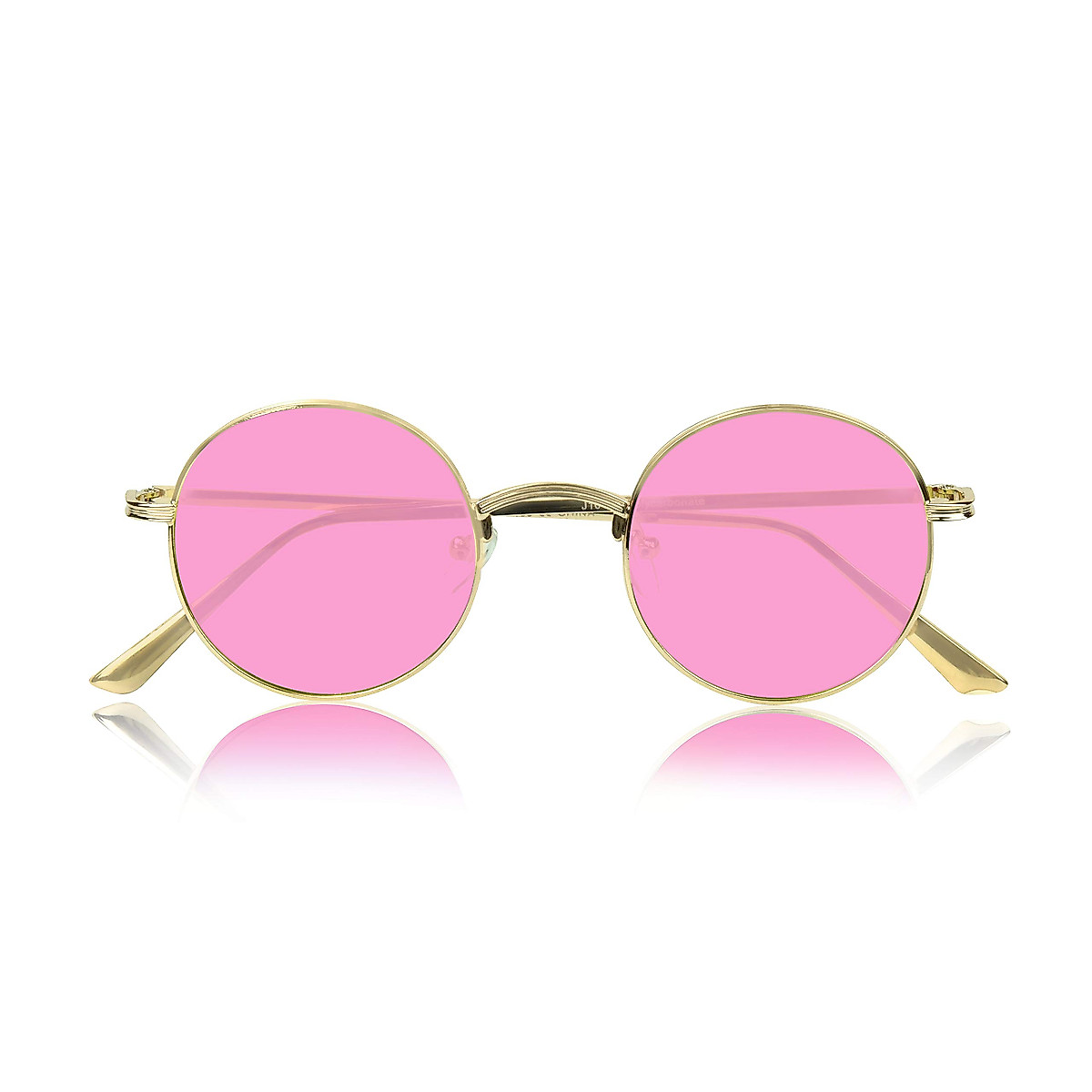 Hippie Glasses for Women Hippy Hipster 60’s Sunglasses Quavo 70’s Cool Rose Pink