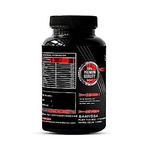 Extreme D-Bold | Mass & Weight Gainer Capsule for Fast Weight & Muscle Gain, Stamina & Strength, for Men & Women, Natural Alternative for Bulking - (90 Cap) (Pack of 1)