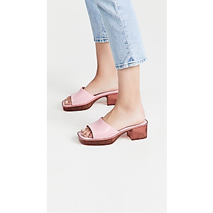 Melissa Women's Shape Ad Sandals, Pink, 7 Medium US