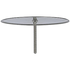 Zurn CO2530-SS7, 7 Inch Round Stainless Steel Access Cover with Securing Screw