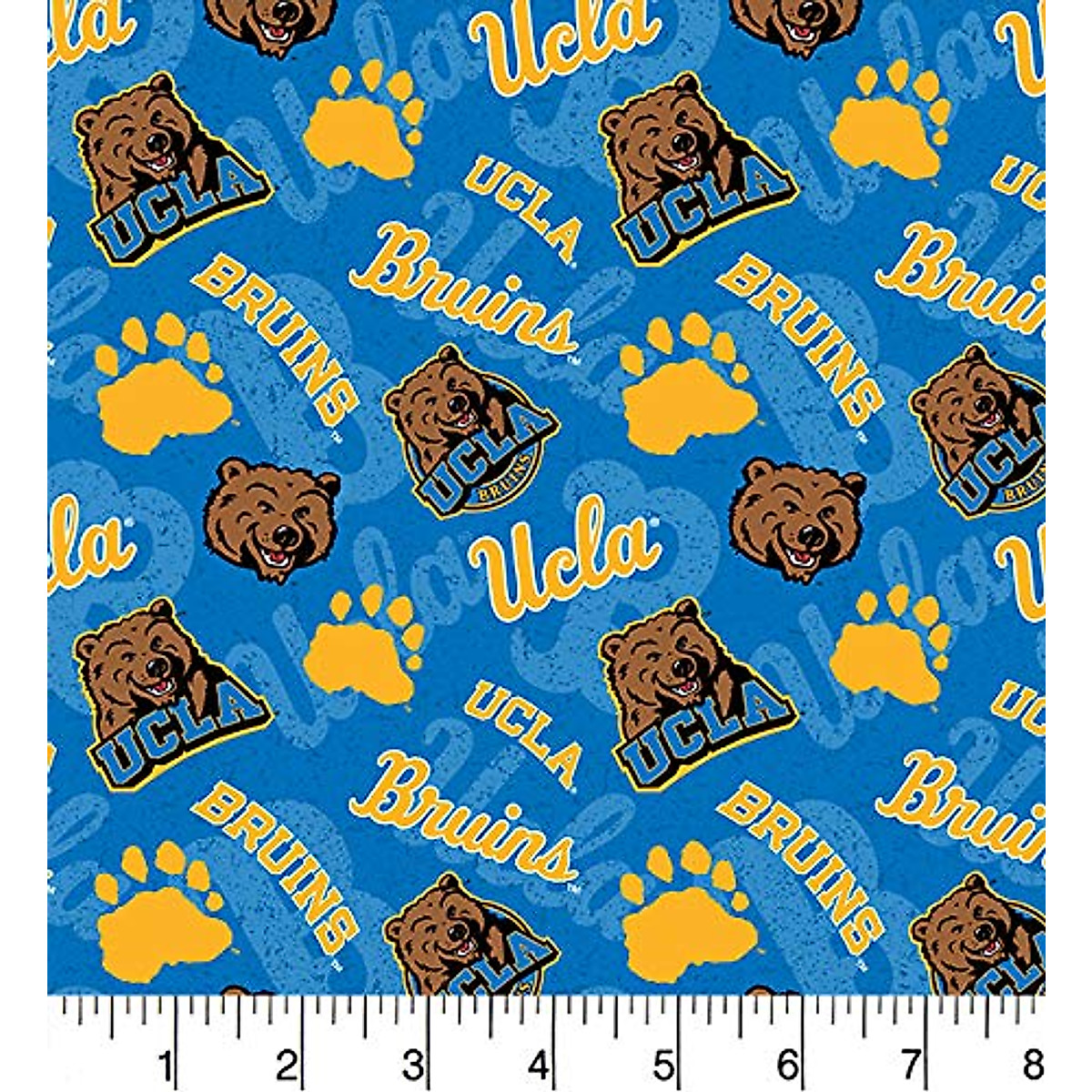 SYKEL ENTERPRISES UCLA Cotton Fabric with New Tone ON Tone Design Newest Pattern