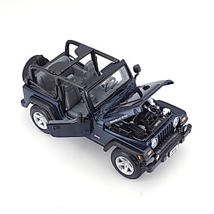 Maisto 1:27 Scale Jeep Wrangler Rubicon Diecast Vehicle (Colors May Vary)