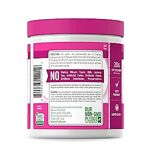 Nature's Truth Collagen Powder | 7 oz | Type I and III | Grass Fed, Paleo and Keto Friendly Collagen Peptides | Unflavored | Non-GMO and Gluten Free Supplement
